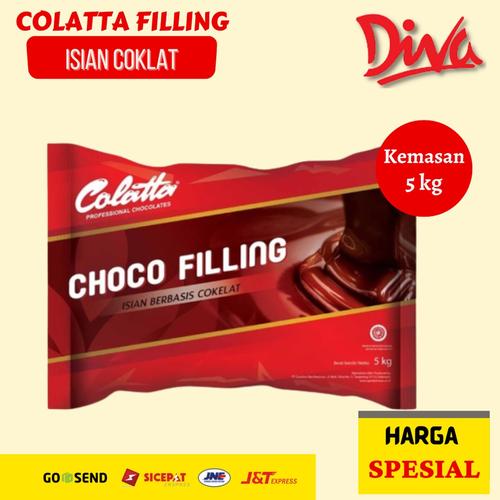 Jual Colatta Filling Isian Coklat Premium 5kg | Olesan Coklat Choco [1 ...