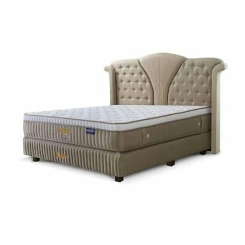 Jual SPRINGBED UNILAND FULL SET LATEX POCKET PLUSHTOP QUEEN - MATRASS ...