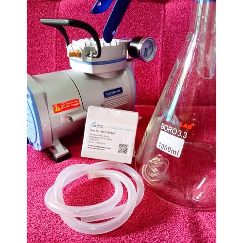 Jual Set 3 IN 1 Glass Filtration Vacuum Pump Rocker dan Membrane Filter ...