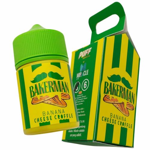 Jual Bakerman V3 Banana Cheese Croffle 60ML by Miracle Lab x Puff ...