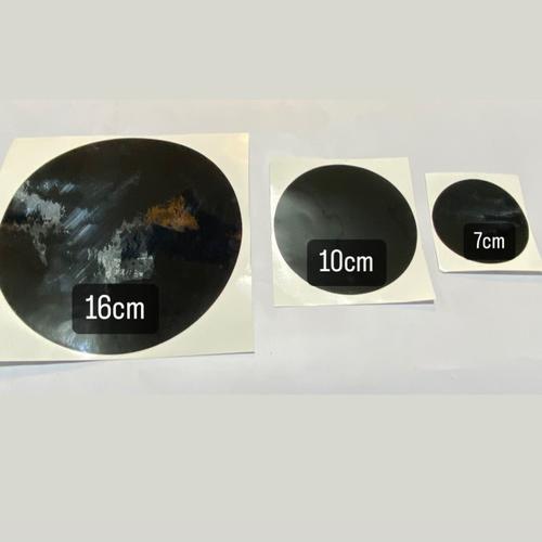 Jual Stiker Lingkaran Head Drum / Mika Drum 16cm, 10cm dan 7 cm - Kota ...