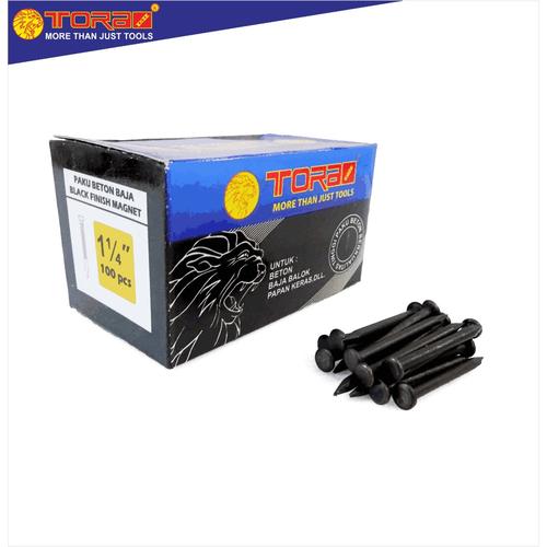 Promo TORA Paku Beton Hitam 1 1/4 Inch - Nail Concrete Black - Kab. Bandung - Tora Official Shop ...