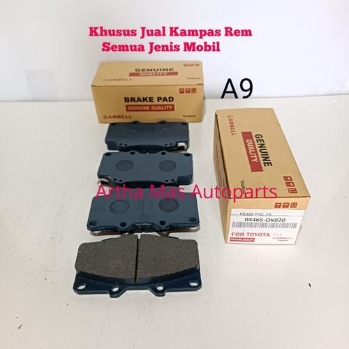 Jual Kampas rem depan Toyota Hilux Vigo Old. Brake pad toyota Hilux Vigo - Jakarta Pusat - ARTHA ...