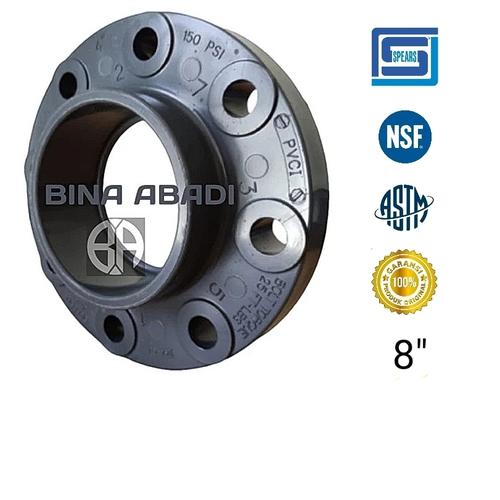 Jual One Piece Flange PVC SCH 80 Socket ANSI 150 Size 8 Inch SPEARS USA ...