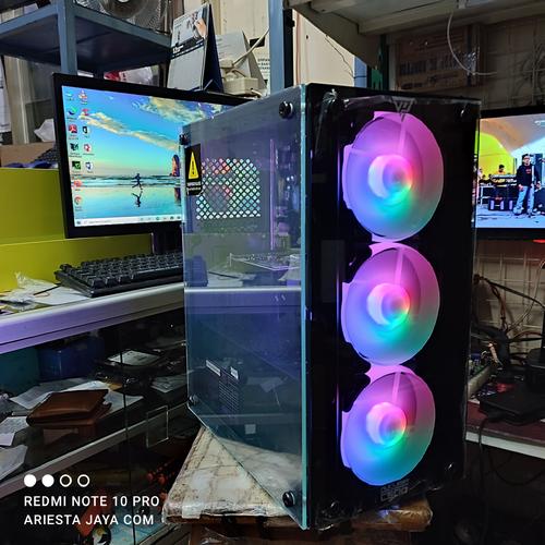 Jual PC RAKITAN GAMING CORE i5 9400F/DDR4 16GB RGB((EDITING/DESIGN/GAMES)) - Core i5 10400F ...