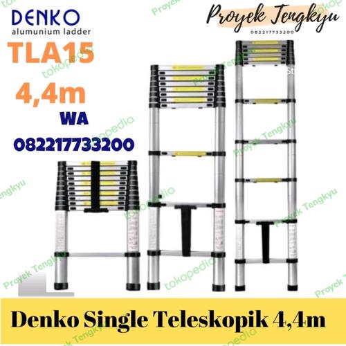 Jual [DENKO] Tangga PLN INDIHOME Single Teleskopik 4,4 Meter 4,4m ...