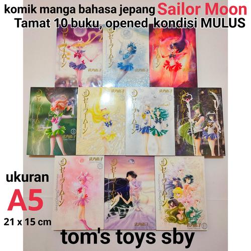 Jual Komik Manga Bahasa Jepang Sailor Moon Complete Ver Kanzenban Tamat 10 Kota Surabaya Tom