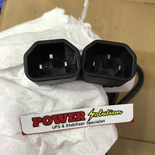 Jual Kabel Power ups Ac Cord C14 to C14 3x1.5mm - 1.5M - Jakarta Pusat ...