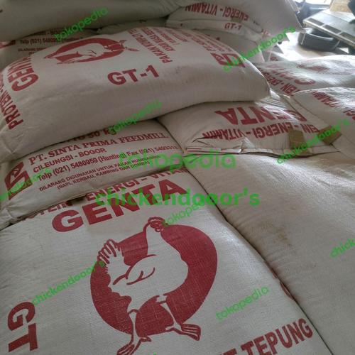 Jual PAKAN AYAM PETELUR GT-1 PUR LAYER PETELUR GENTA 50KG SINTA TELOR ...