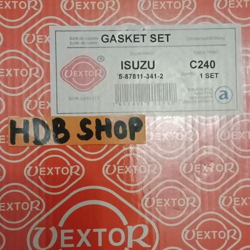 Jual packing fullset forklift isuzu engine C240 merek vector - Jakarta ...