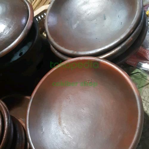 Jual cobek tanah liat piring tanah liat 18cm gerabah tradisional - Kab. Cilacap - Cokibershop ...