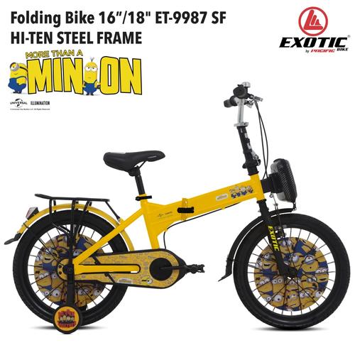 Jual Sepeda Lipat 16" & 18" Exotic Minion ET- 9987 SF By Pacific - Blue ...