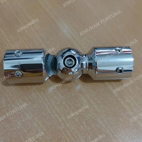 Jual Tube Connector Konektor Pipa 19mm Pegangan Pipa ke Pipa Shower 104 ...