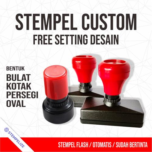 Jual Stempel Custom / Stampel Custom / Otomatis / Flash - Kab. Kendal - Stempelize | Tokopedia
