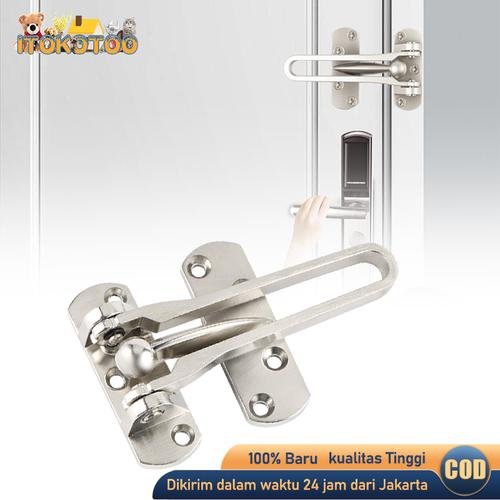 Jual Door Guard Doorguard Hotel Apartemen Gate Latches Swing Bar Anti ...