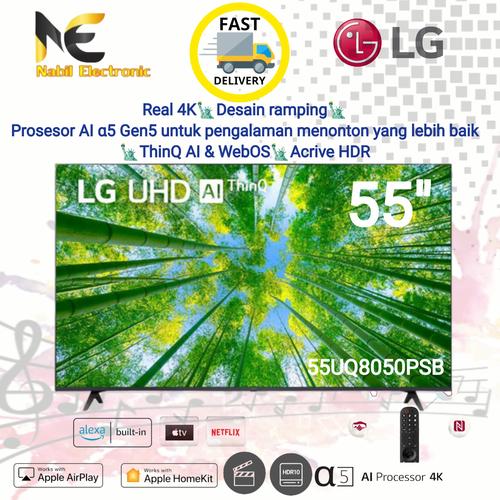 Jual LG 55UQ8050PSB LED TV 55 INCH UHD 4K SMART TV NEW 2022 / 55UQ8050 ...