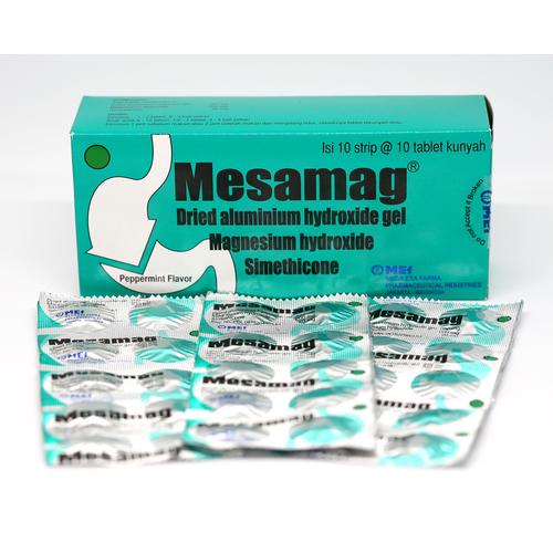 Jual Mesamag Obat Maag Tablet Kunyah - 1 Box 10 Strip - Jakarta Utara ...