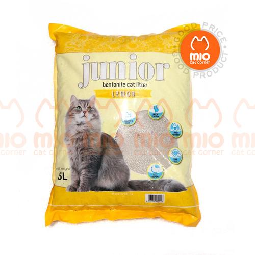 Jual Junior Cat Litter 5 ltr Pasir Gumpal Kucing Bentonite 5 Liter ...