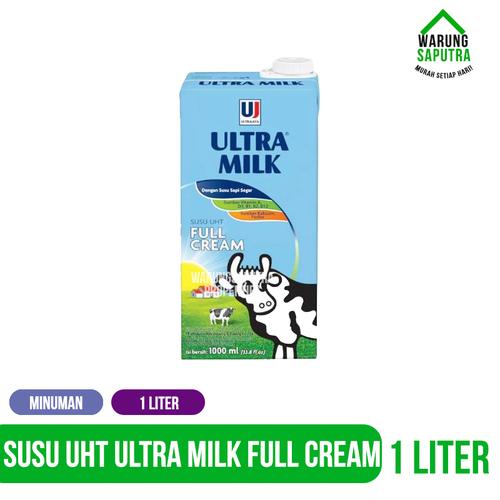 Jual Susu UHT Ultra Milk Plain Full Cream 1L 1Liter - Kota Bandung ...