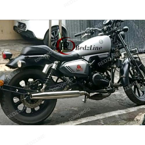 Jual knalpot benelli motobi 200 evo dan efi custom redzline - Kab ...