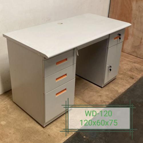 Jual Meja Kerja Besi / Meja Kantor Besi / Meja Besi Guru + Laci MEDAN ...