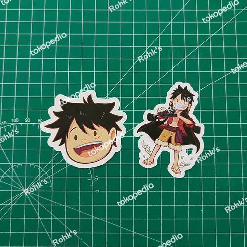 Jual (Normal) Bookmark Monkey D. Luffy One Piece Chibi - Head - Jakarta ...