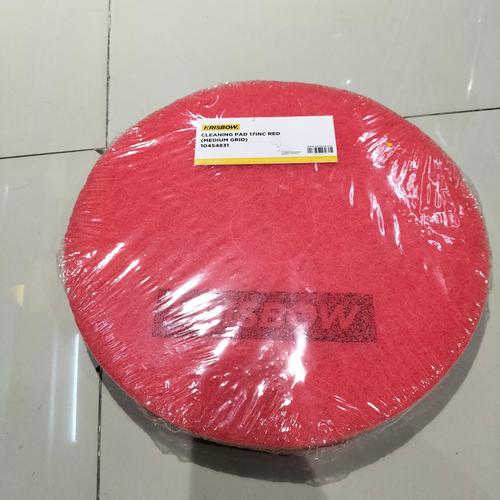 Jual PAD POLISHER KRISBOW MESIN POLES 17" CLEANING PAD ORIGINAL - Merah ...