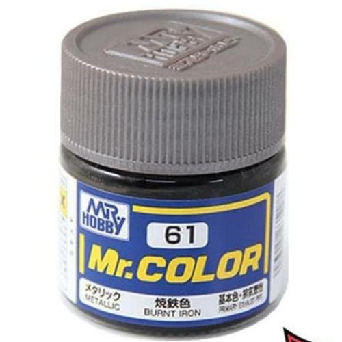 Jual Mr.Color Burnt Iron Metallic C061 cat lacquer airbrush model kit ...