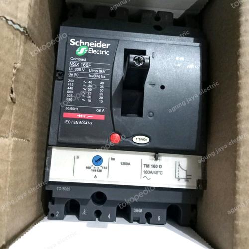 Jual Mccb NSX160F LV430630 3P 112-160A 36ka Schneider Original - Jakarta Pusat - agung jaya ...