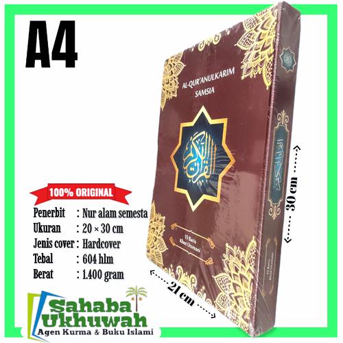 Jual Al quran utsmani Samsia A4 - mushaf utsmani samsia - Jakarta Utara ...
