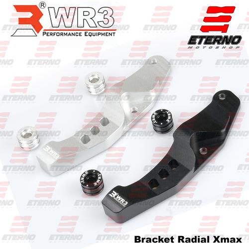 Jual Bracket Kaliper Radial WR3 Xmax 250 Disc 300mm Brembo GP4RS M4 braket - 100mm, Hitam ...