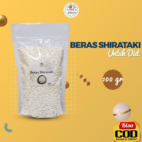 Jual BERAS SHIRATAKI 100GR NASI SIRATAKI RICE DIET KONYAKU KONJAC KETO ...