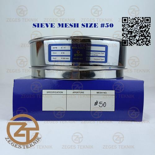 Jual Sieve Mesh Size 50 -- Saringan Ayakan Tanah -- Sieve Analys Test ...