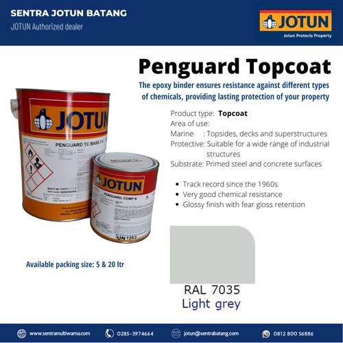 Promo Penguard Topcoat - Grey Ral 7035 - kemasan 5 liter set Cicil 0% 3x - Kab. Batang - SENTRA ...