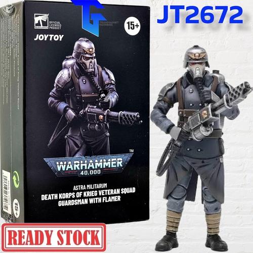Jual JOYTOY Warhammer 40K Death Korps Of Krieg Veteran Squad Guardsman ...