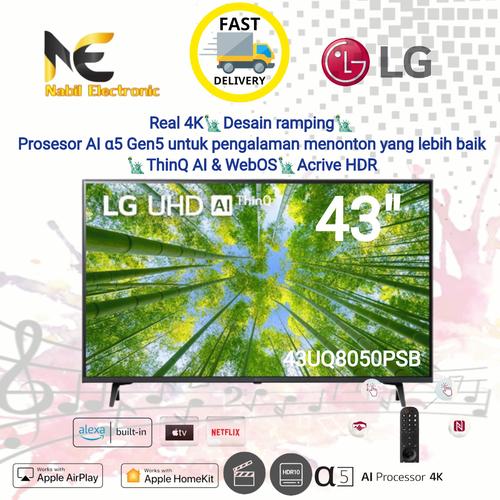 Jual LG SMART TV 43INCH 43UQ8050PSB SMART TV 4K UHD 43UQ8050 MAGIC ...