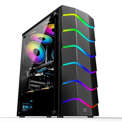 Jual AULA FZ009 ATX Gaming Case AULA FZ009 - include 3 fan RGB ...