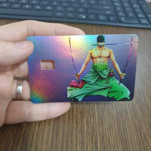Jual Sticker Skin ATM Hologram CH0025 - One Piece - Zoro - Chip ...