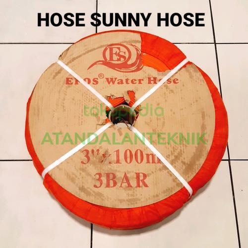 Jual Selang Sunny Hose 3 Inchi Selang Buang Pompa 1 Roll 100 M - Biru ...