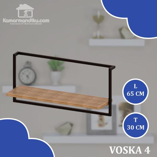 Jual Rak Ambalan Minimalis Voska 4 -Rak Ambalan Minimalis kayu jati ...