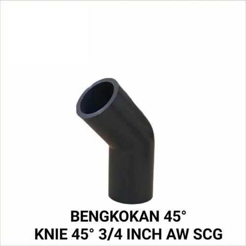 Jual SCG KNIE AW 3/4 45 DERAJAT / SCG KNIE 45 AW 3/4 INCH - Kab. Bandung - Inti Jaya TKI | Tokopedia
