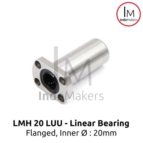 Jual LMH20LUU / LMH 20 LUU Longer Linear Motion Flange Bearing - Kota ...