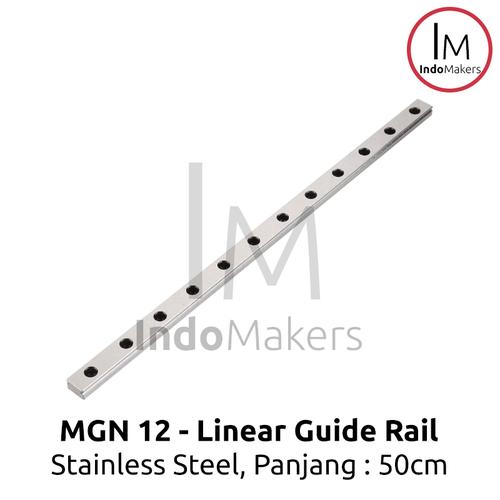Jual MGN12 / MGN 12 Linear Guide / Rel Linear CNC / Stainless Steel ...
