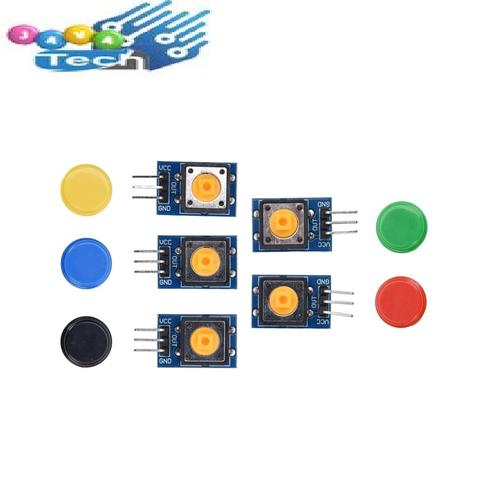 Jual Modul Saklar Tekan 3 Pin Momentary Tactile Switch Push Button 12mm ...