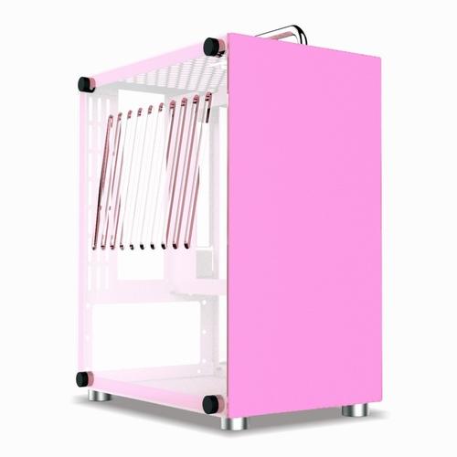 Jual Metalfish T40 Mini ITX Case For PC Gaming Case Pink Riser - Kota ...