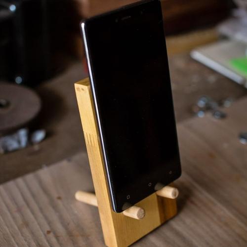 Jual holder hp stand hp kayu wood jati Belanda. sandaran handphone ...
