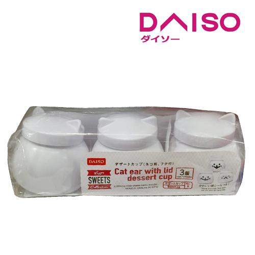 Jual Daiso Dessert Cup Cat Ear with Lid - Jakarta Selatan - DAISO JAPAN ...