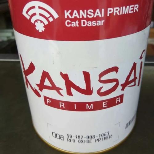 Jual KANSAI ZINC CHROMATE PRIMER 5 KG - RED OXIDE/ CAT DASAR KAYU BESI ...