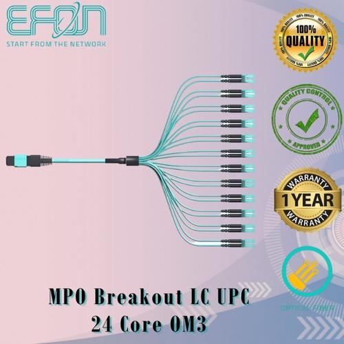 Jual MPO Breakout LC OM3 24 Core Female SR4 40G LSZH 90 Meter - Kota ...