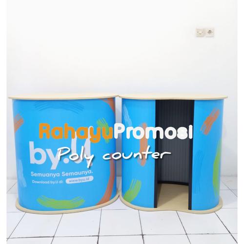 Jual Pop up counter no header | pop up table | booth portable - A2 ...